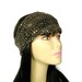 Custom SIZE Confetti Dot Black and Gold Sequin Head Wrap - Etsy