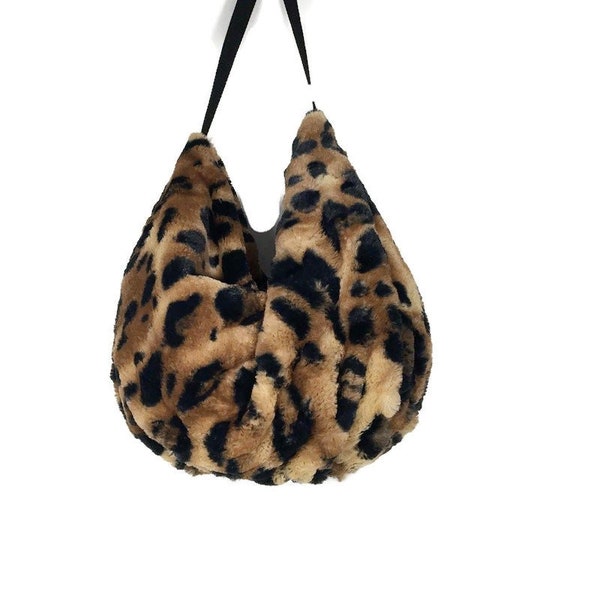 Leopard Faux Fur Bag - Etsy