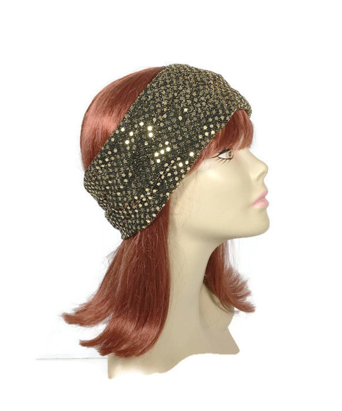 Silver Sequined Head Wrap Bling Head Wrap Sequined Head Wrap - Etsy