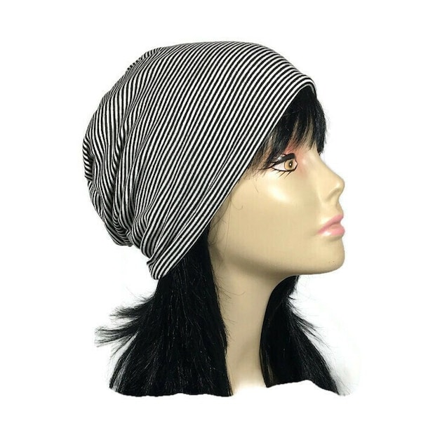 Striped Beanie Hat - Etsy