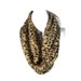 Leopard Faux Fur Cowl Chunky Faux Fur Cowl Fake Fur Leopard Cowl Vegan ...
