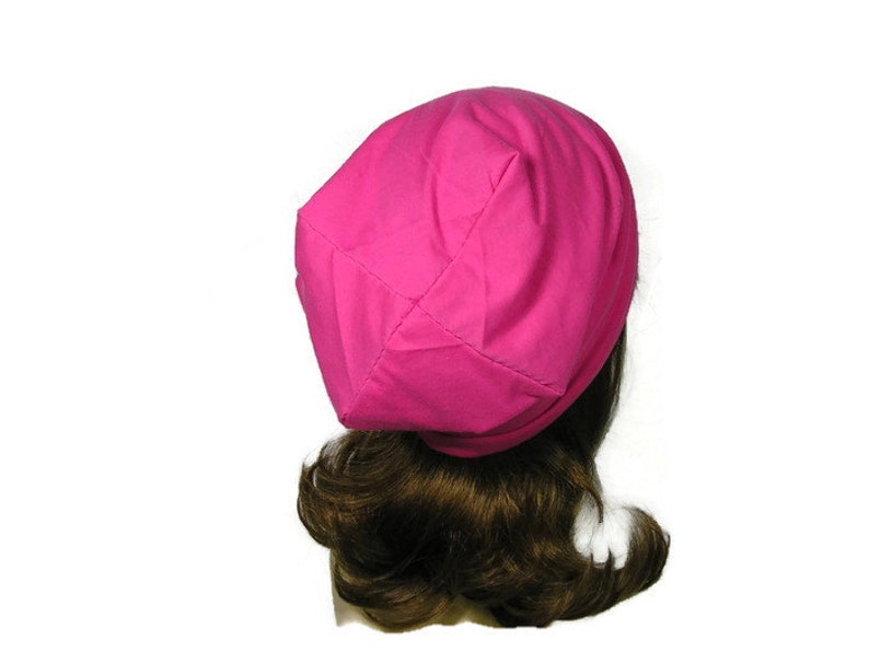 100% Cotton Jersey Knit Pink Hats Pink Chemo Cap Slouchy Hat - Etsy
