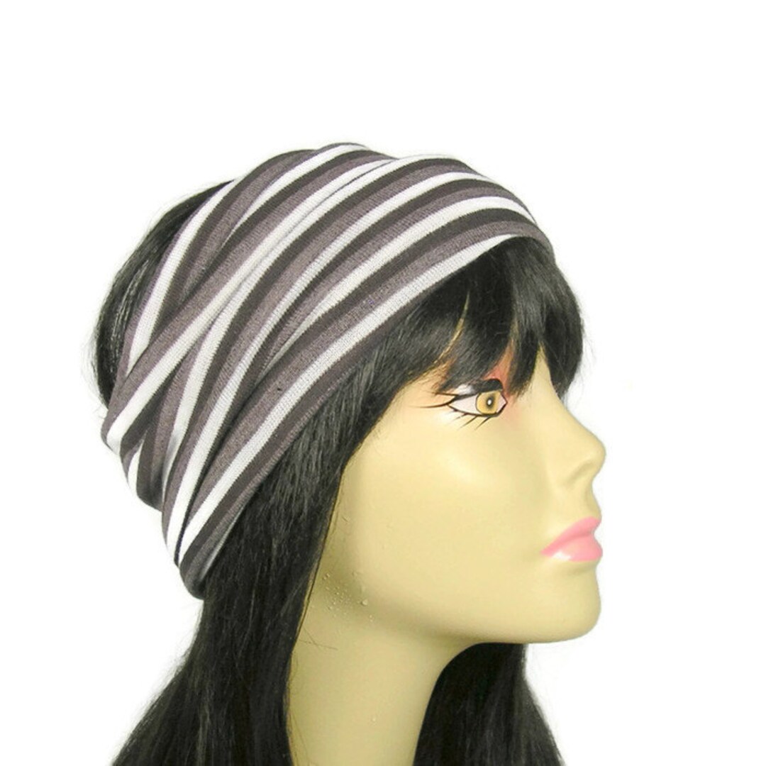 Lightweight Brown Sweater Knit Head Wrap for Men Head Wrap for Women ...