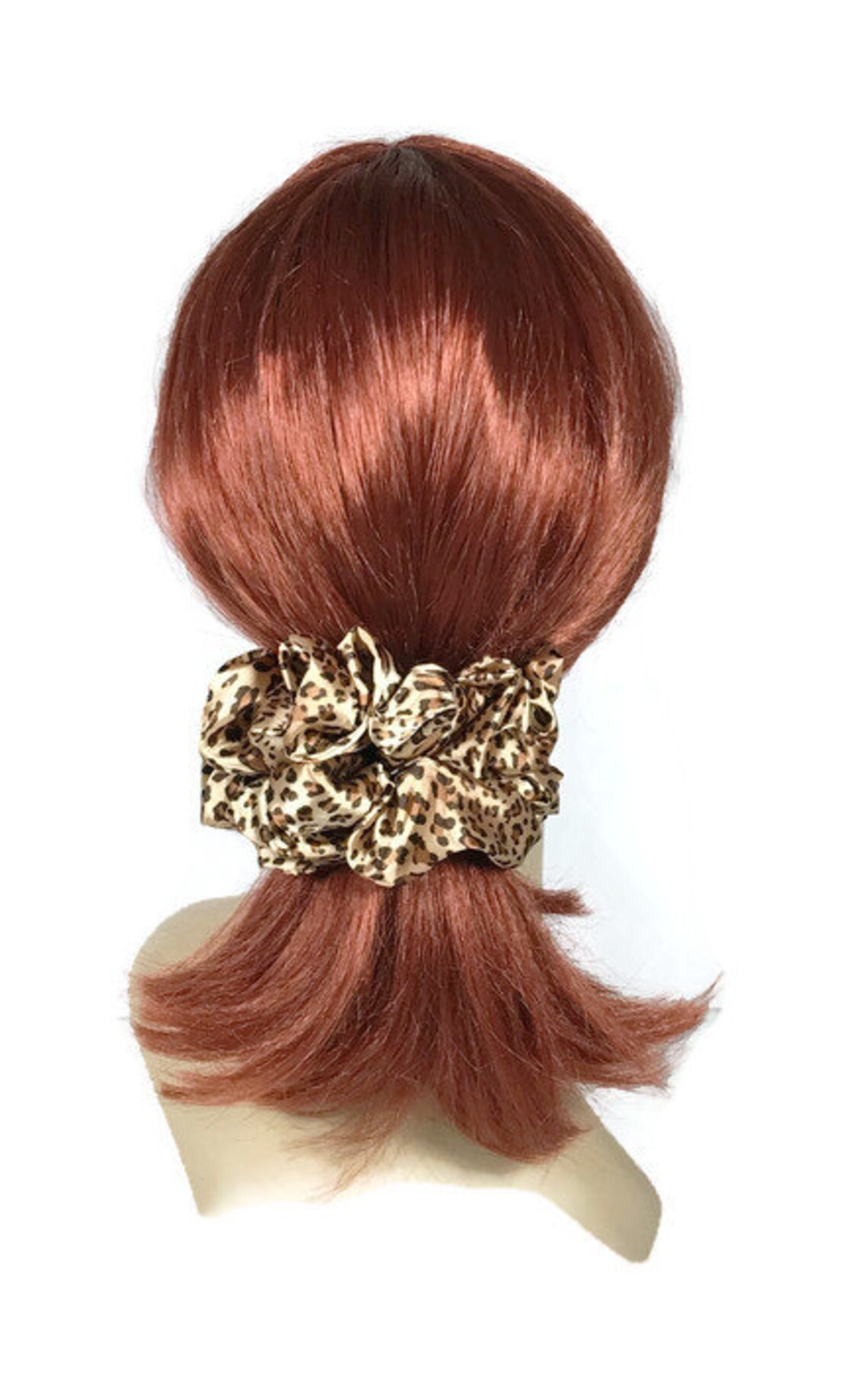 Leopard Print Scrunchie Extra Full Scrunchie Animal Print - Etsy