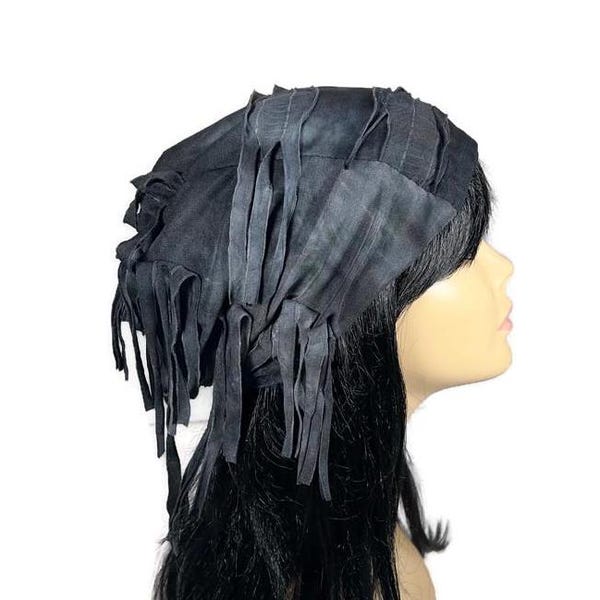 Black Slouch Beanie - Etsy