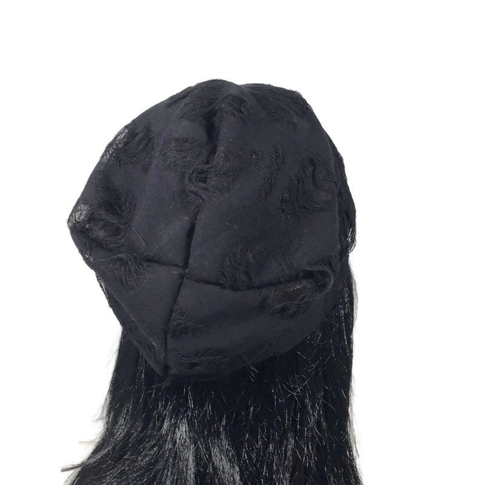 Grunge Black Beanie Goth Beanie Grunge Hat Lightweight Slouch | Etsy