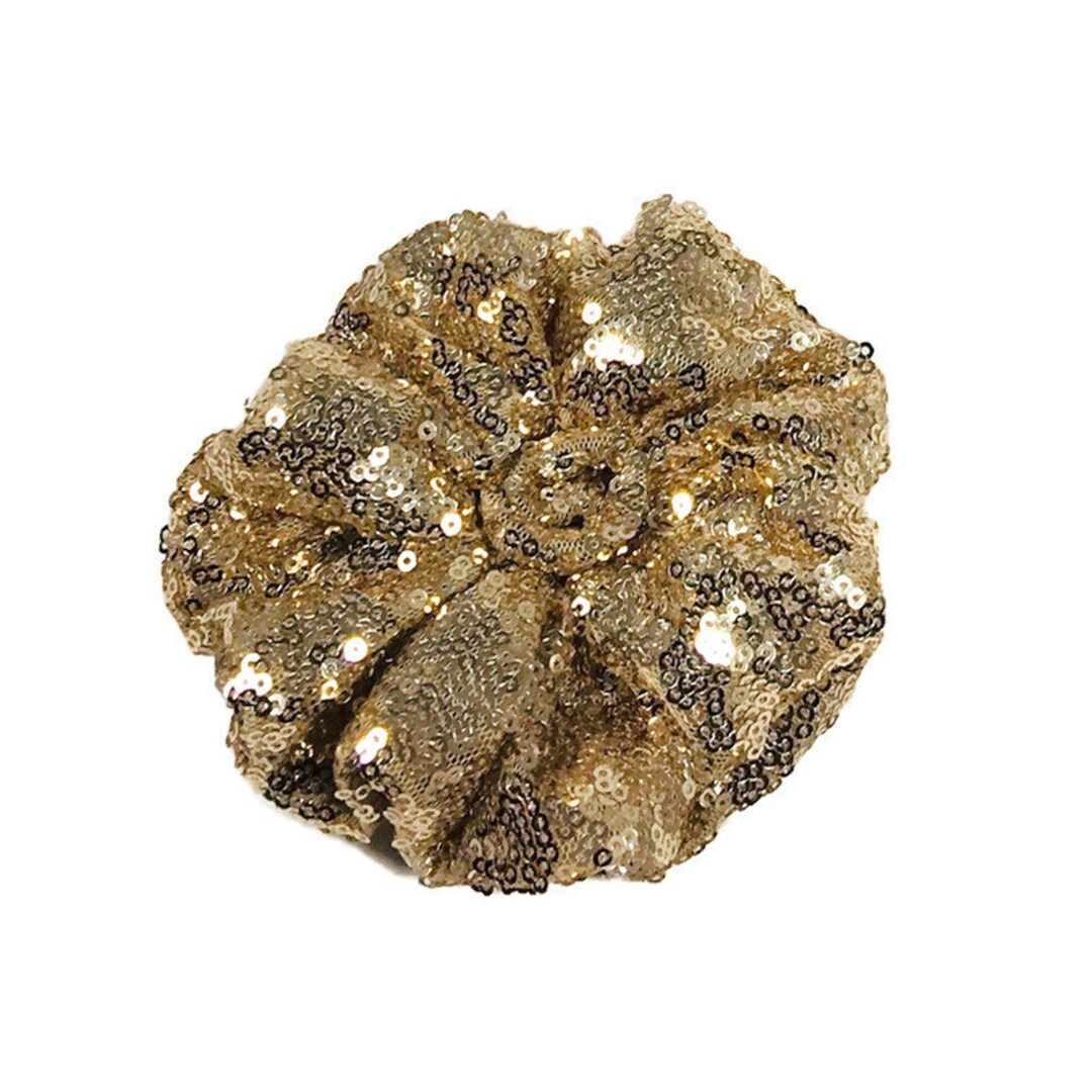 Yellow Gold Sequin Flower Pin Yellow Gold Brooch Flower Brooch Gold ...