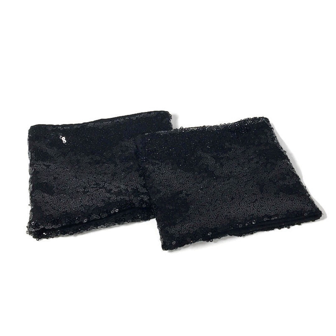 Boot Cuffs Black Sequin Boot Cuff Glam Boot Cuff Black Boot Topper ...