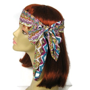 Aztec Hair Scarves Coachella Hair Scarves Neck Scarves Western Bandanas ...