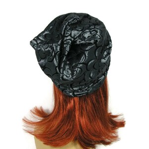 Charcoal Gray Velvet Slouchy Hat Hats for Women Gray Velvet Slouchy ...