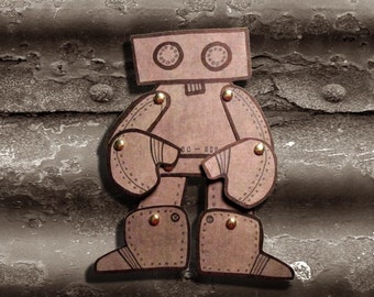PDF Kid Bot Jointed Paper Robot Doll | Etsy