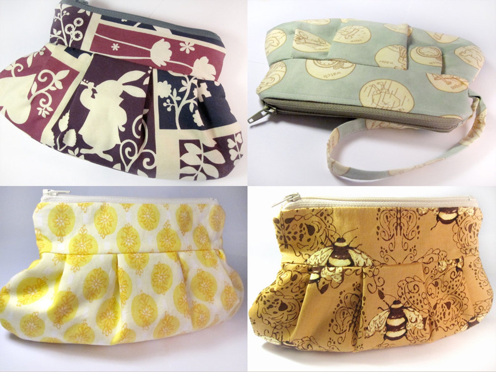 PDF Pleated Pouch Tutorial - Etsy