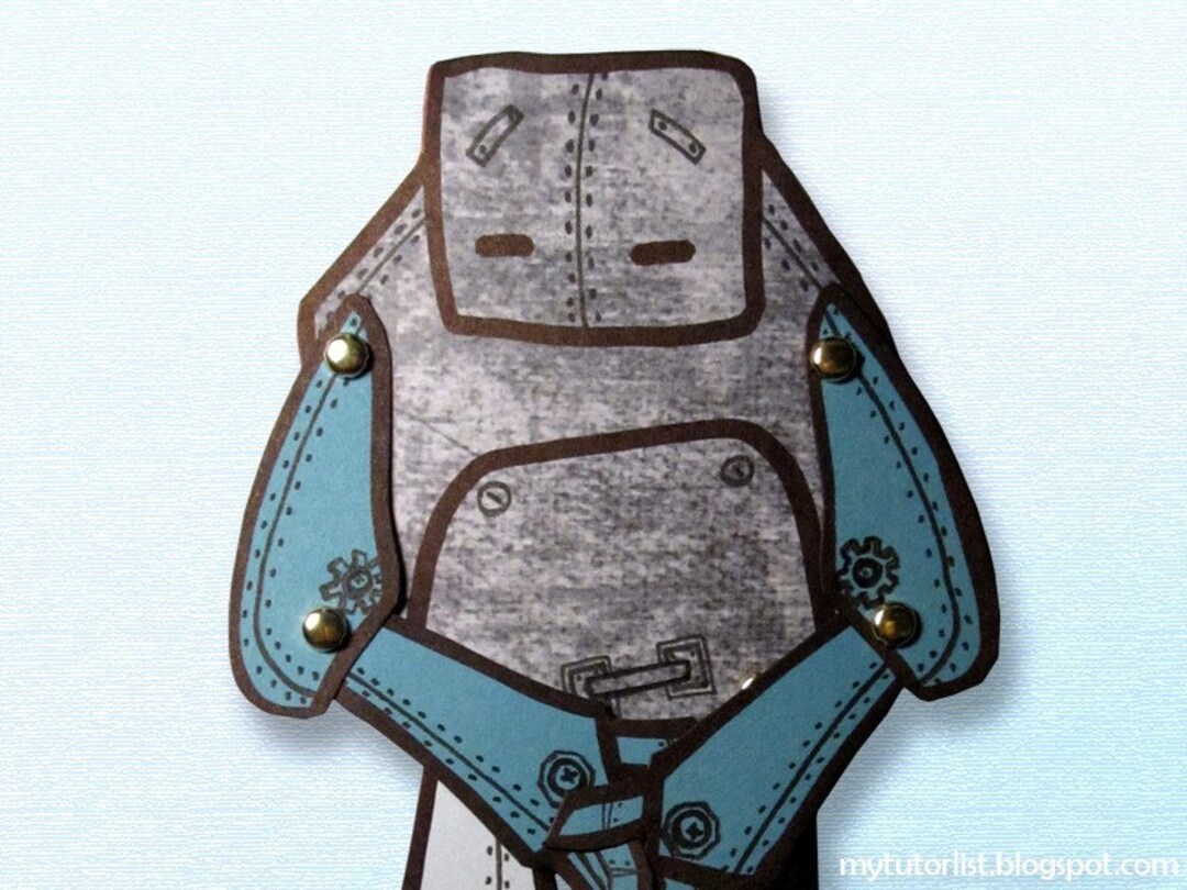 PDF Zen Bot Jointed Paper Robot Doll - Etsy