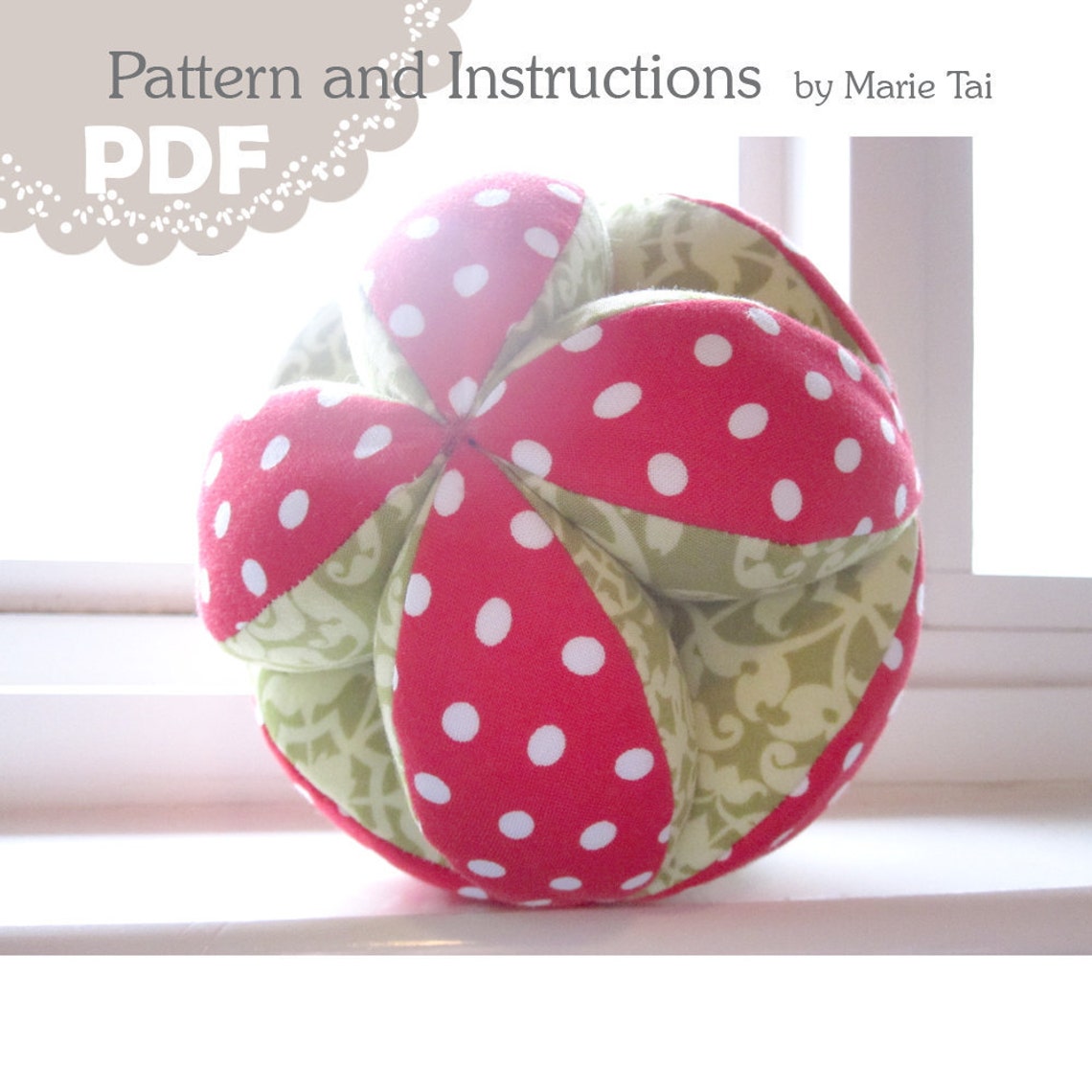 PDF Small Puzzle Ball Tutorial - 6 Inch - Etsy