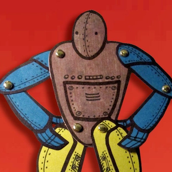 Jointed Paper Doll - Etsy