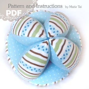 PDF Medium Puzzle Ball Tutorial - 9 Inch, Soft Edition - Etsy