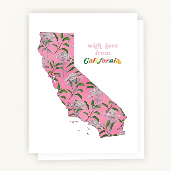 California Greeting Cards - Etsy