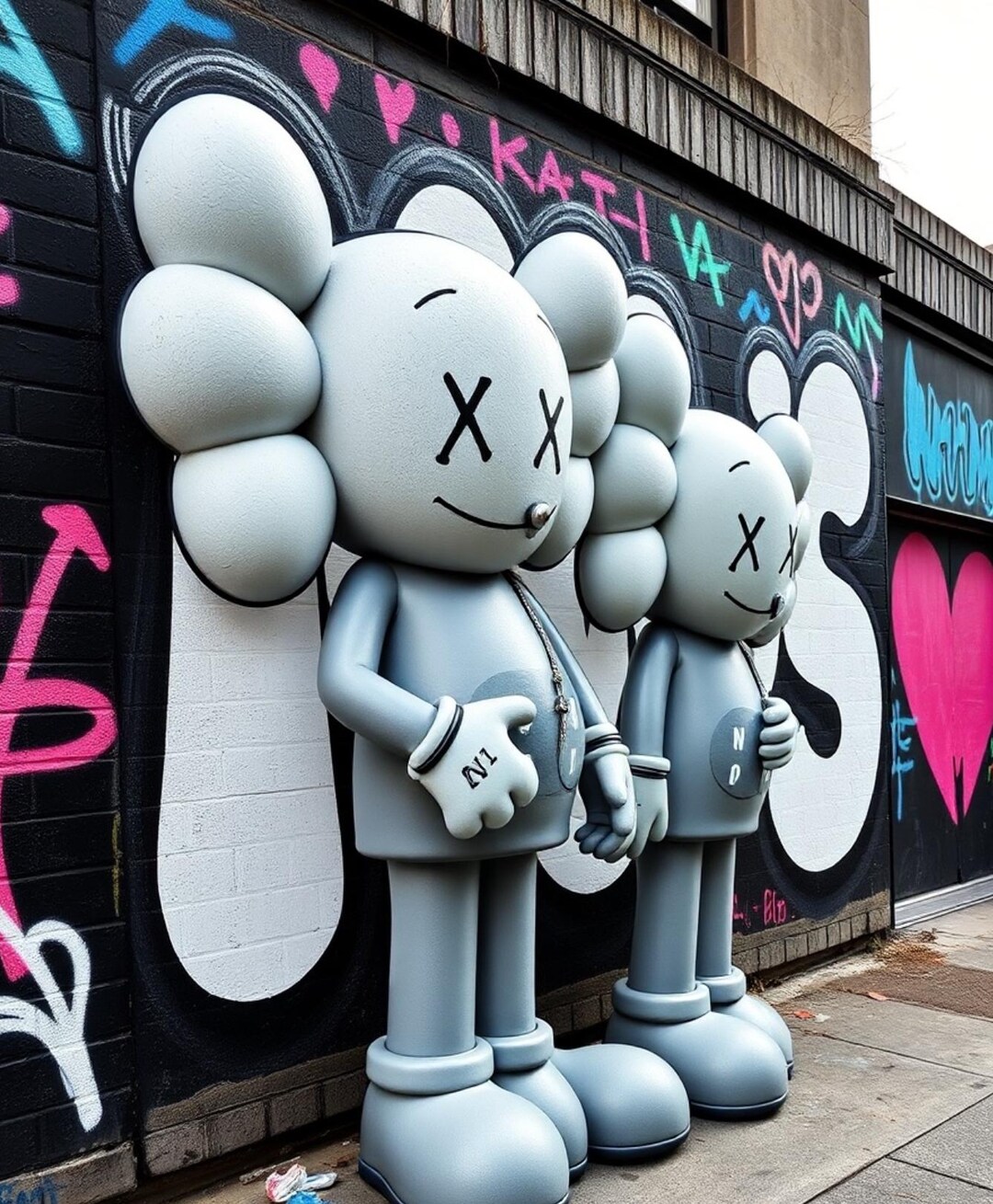 Premium Graffiti Kaws Designer Poster - Etsy