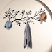 Tree Branch Wall Hanger, Coat Rack Metal, Clothes Hanger, Hat Hook ...