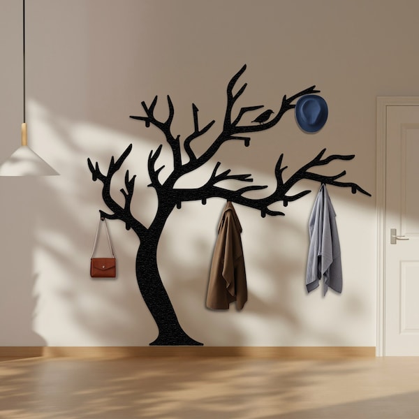 Tree Branch Coat Rack - Etsy
