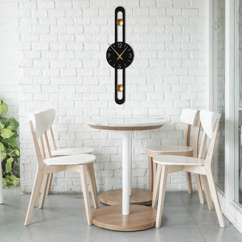 Modern Metal Wall Clock for Wall, Large Wall Clock, Unique Wall Clock ...