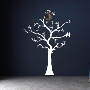 Oversize Metal Tree Coat Rack Wall Mount, Entryway Organizer, Bag ...