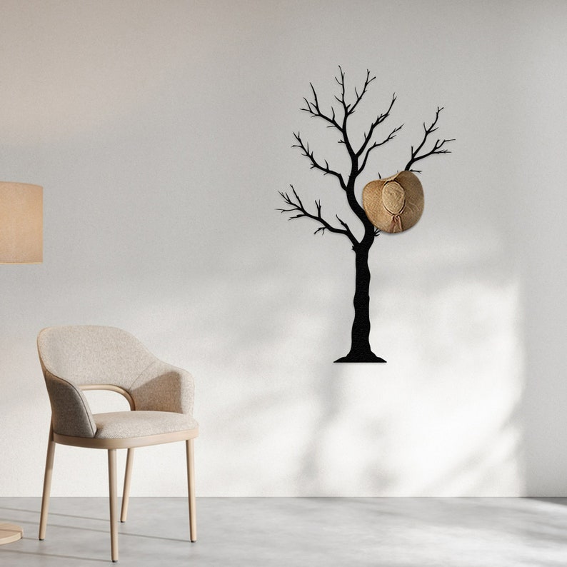Extra Large Tree Coat Rack, Entryway Organizer, Wall Hooks Unique ...