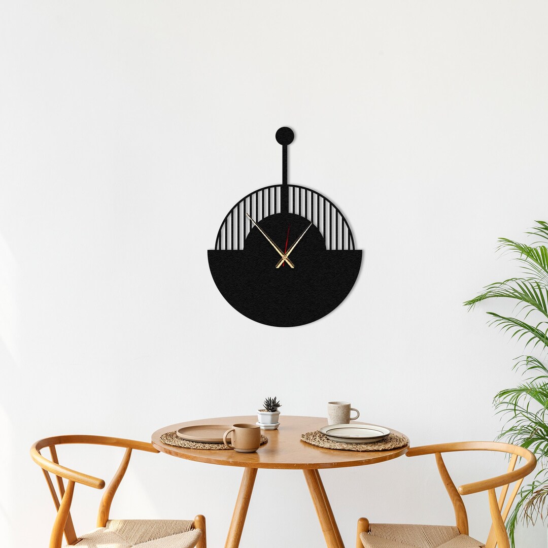 Modern Minimalist Clock for Wall, Oversized Wall Clock, Livingroom ...