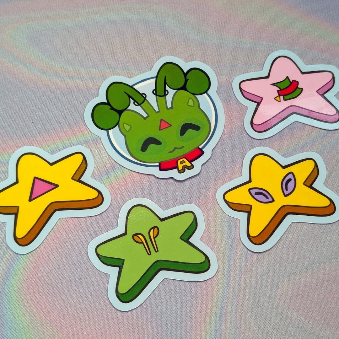 Alien Aisha Sticker Pack - Etsy