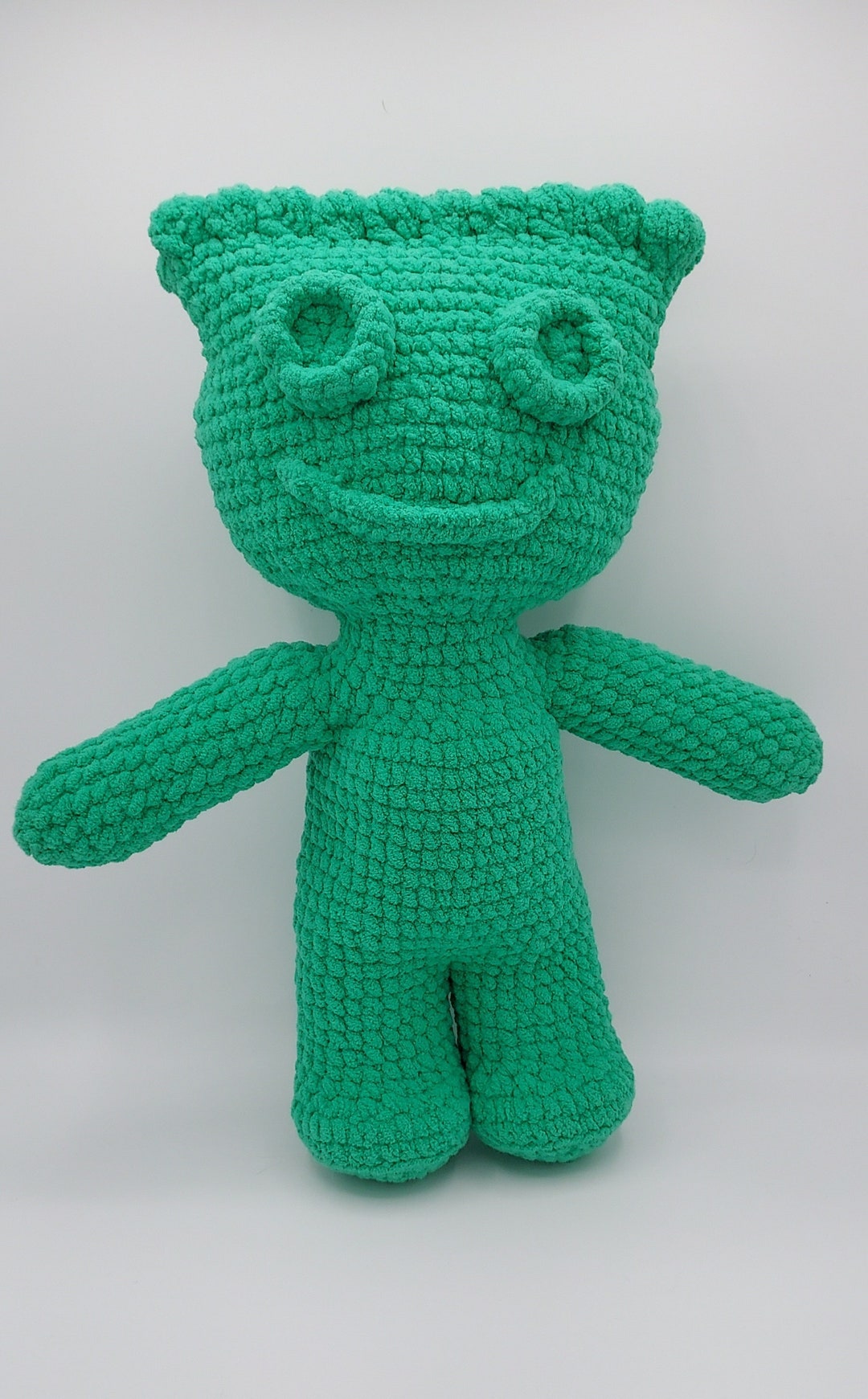 Jumbo Hand-crocheted Green Sour Patch Kid Plushie - Etsy