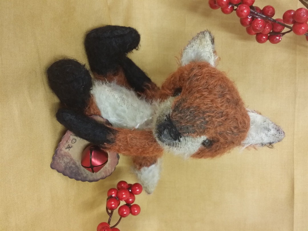 Ringo the Fox E Pattern of a 8.5 Inch Mohair Fox - Etsy