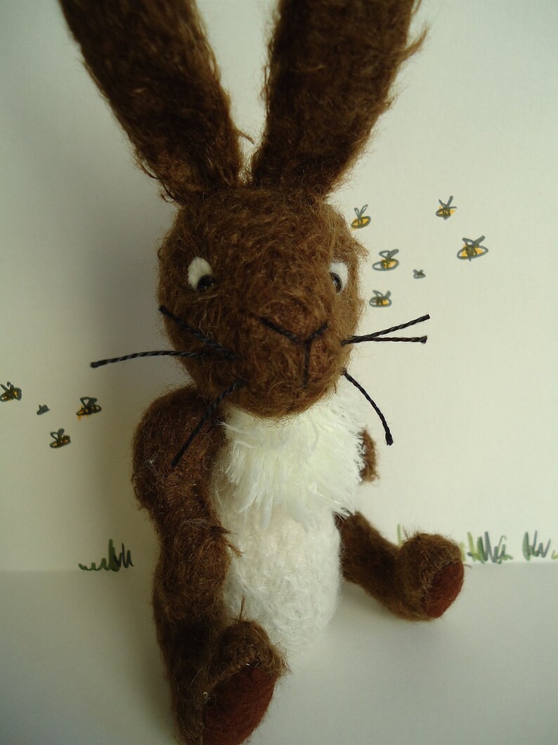 PDF E-pattern 6 inch Rabbit Shepard style | Etsy