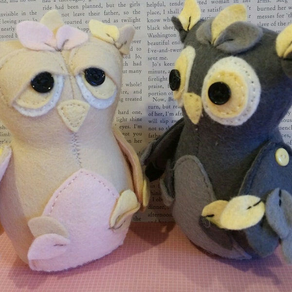 Felt Owl Pattern - Etsy UK
