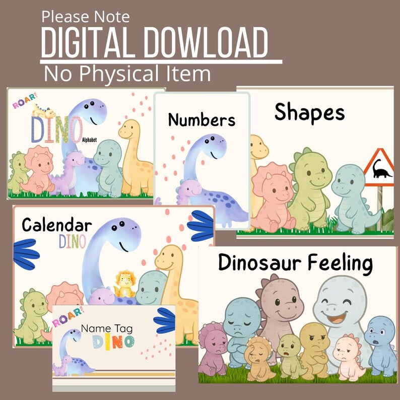 Editable Dinosaur Theme Classroom Decor - Etsy Australia