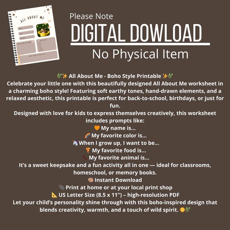 All About Me Boho - Etsy