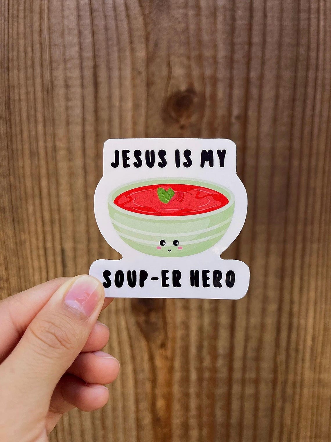 Cute Christian Pun Sticker Pack, Jesus Loafs You, Faith Taco, Soup-er ...