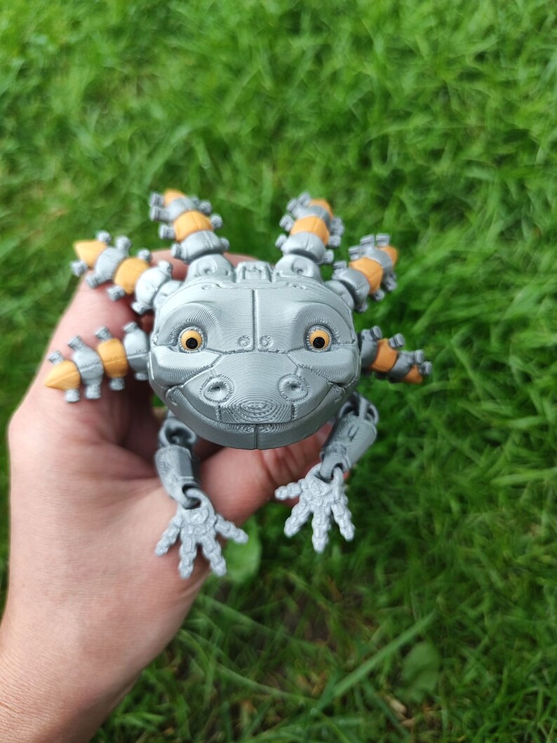 Robot Axolotl - Etsy