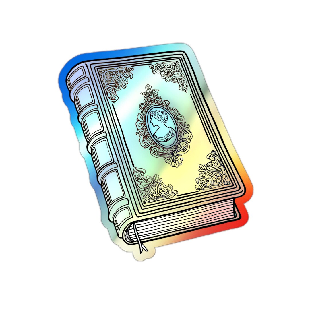Holographic Book Sticker Bridgerton Inspired Regency Stationery - Etsy