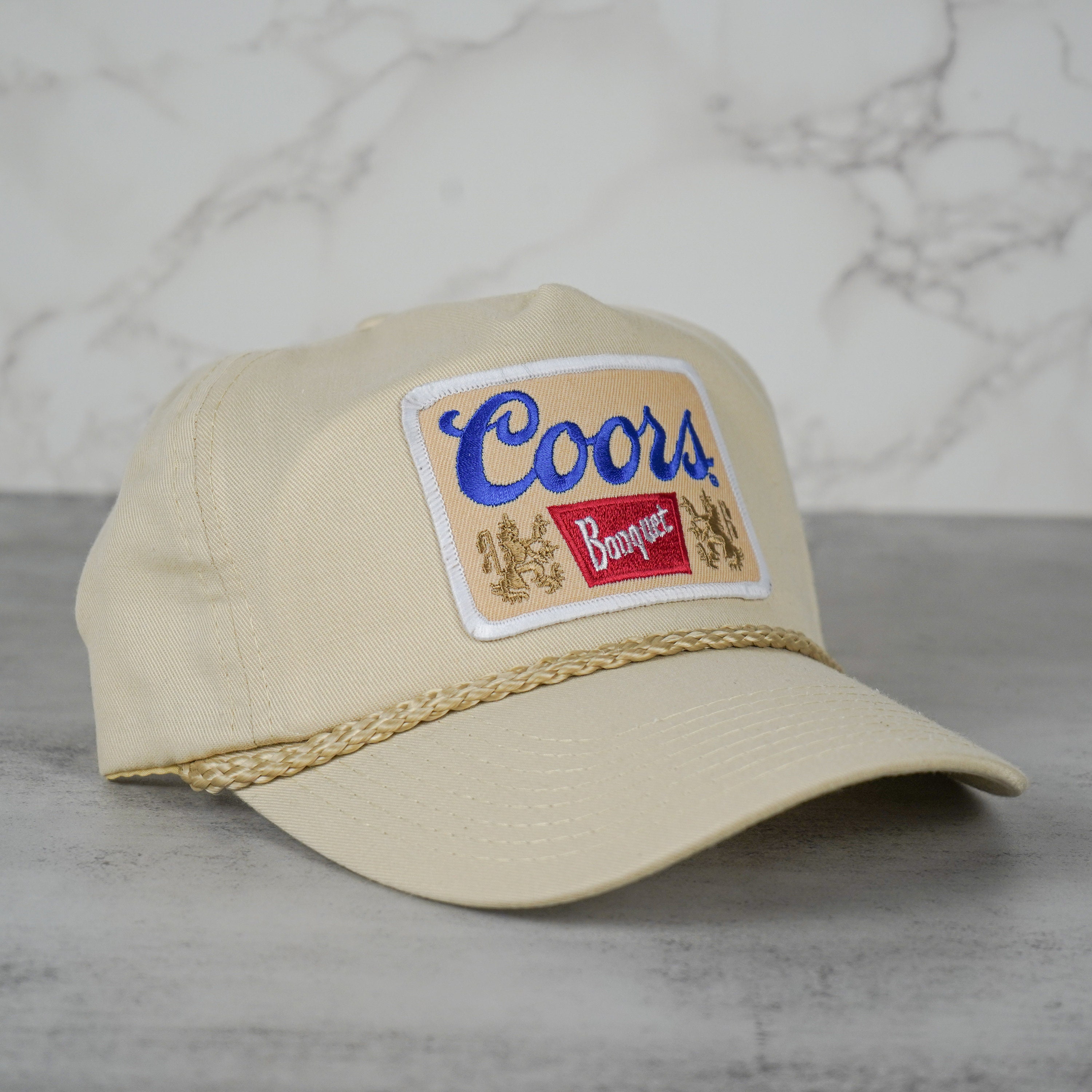 Coors Banquet Vintage Style Snapback Rope Beer Hat - Etsy