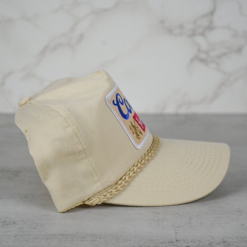 Coors Banquet Vintage Style Snapback Rope Beer Hat - Etsy