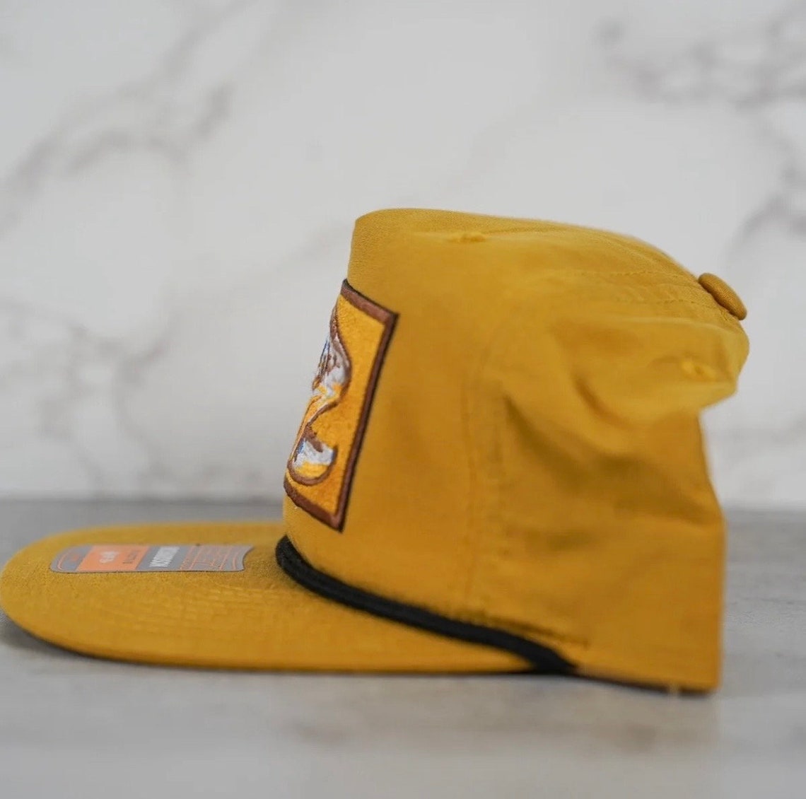 Trout Vintage Style Snapback Rope Hat - Etsy