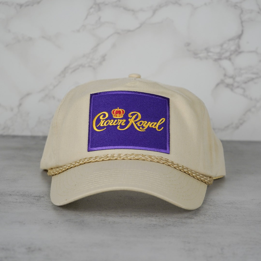 Crown Royal Vintage Style Snapback Rope Hat - Etsy