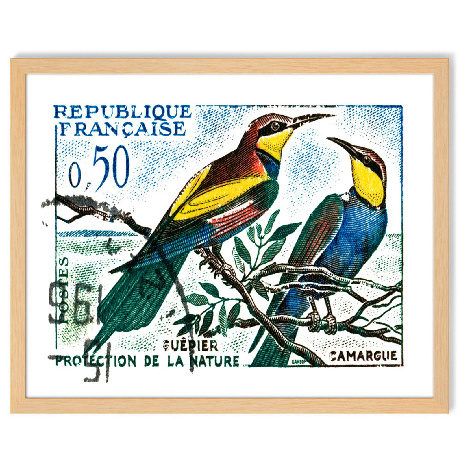 Bird Wall Art Print French Art Poster Print French Country - Etsy