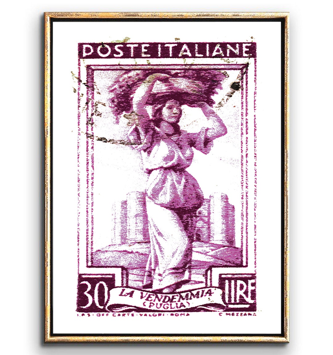 Botanical Print, Vintage Italian Wall Art Poster Prints, Wine Print ...