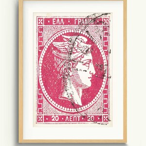 Ancient Greek Art Print of Greek Sculpture Statue From Greek Mythology ...