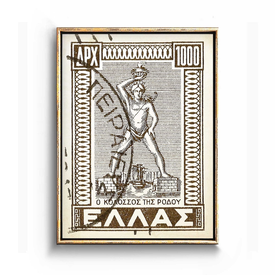 Ancient Greek Art Print of Greek Sculpture Statue Art, Greek Mythology ...