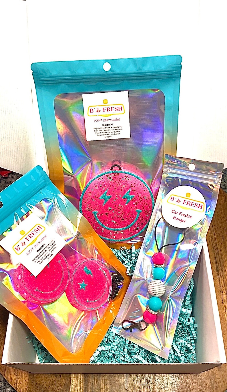 Car Freshie Gift Box, Car Scent, Air Freshener, Freshie Gift Set - Etsy