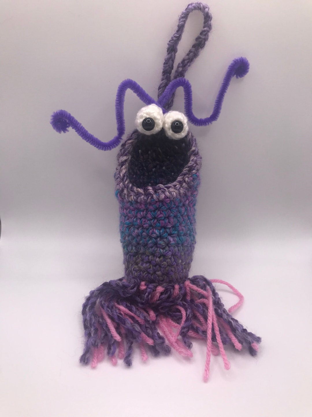 Crocheted Yip Yip, Handmade Crochet Character, Hanging Yip Yip - Etsy