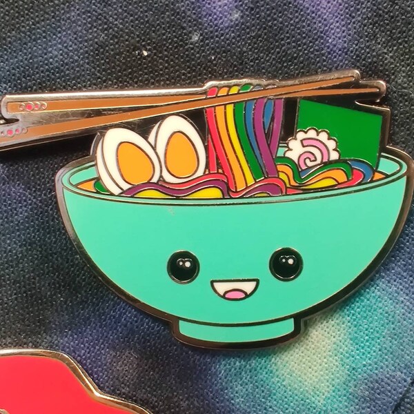 Gay Ramen Pin - Etsy