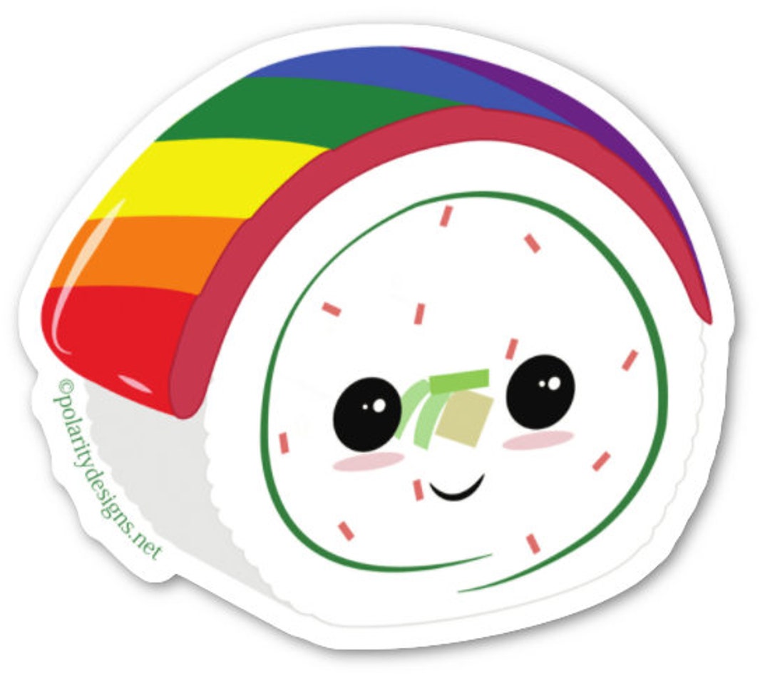 Rainbow Pride Roll | LGBTQ Flag | Pride Sticker | Decal | Queer Art ...